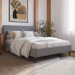 Rawson & Co Aria Upholstered Bed Frame | Temple & Webster