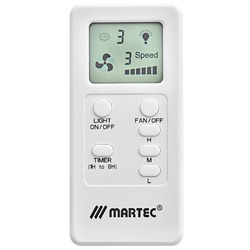 Martec Premium Slimline LCD Ceiling Fan Remote Control | Temple & Webster