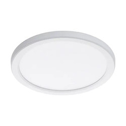 Fino 28cm White Tri-Colour LED Oyster Light with Sensor | Temple & Webster
