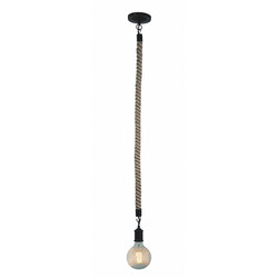 Zander Lighting Danube Steel Rope Pendant | Temple & Webster