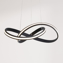 Zander Lighting Ruth Abstract Aluminium LED Pendant | Temple & Webster