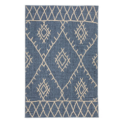 Home & Lifestyle Blue Veranda Agatti Power-Loomed Outdoor Rug | Temple ...