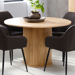 InnovaStudio Atlas Round Dining Table | Temple & Webster