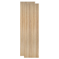 InnovaStudio Naturaflex 2700 x 595mm Oak Flexible Wave Wall Panels ...