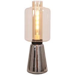 58cm Henson Glass Table Lamp | Temple & Webster