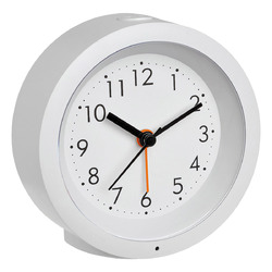 10.5cm White Etu Electronic Bell Alarm Clock | Temple & Webster
