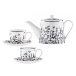 5 Piece Queen Bee Tea Set | Temple & Webster