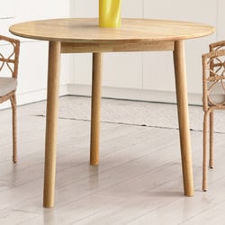 BraxtonHome Vail Rubberwood Dining Table | Temple & Webster