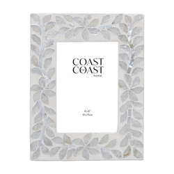 Hub Living Ambelin Bone Inlay Photo Frame | Temple & Webster