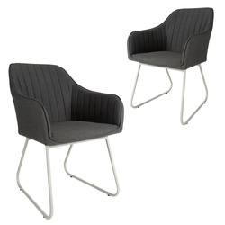 Dimoo Upholstered Outdoor Dining Chairs | Temple & Webster
