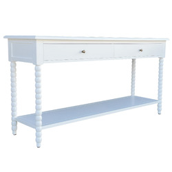 White Isla Console Table | Temple & Webster