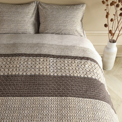 Mathis Cotton Percale Quilt Cover Set | Temple & Webster