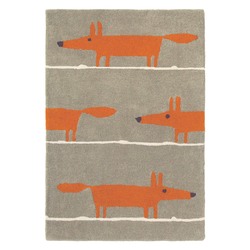 Scion Scion Mr Fox Children Hand-Tufted Rug | Temple & Webster
