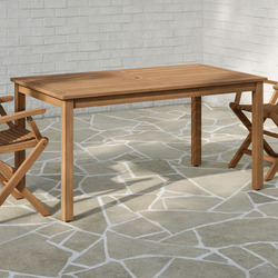 Temple & Webster Lanai 150cm Eucalyptus Wood Outdoor Dining Table