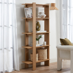 Temple & Webster Georgie 5 Tier Bookshelf