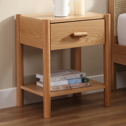 Temple & Webster Miller 1 Drawer Bedside Table
