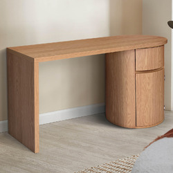 Temple & Webster Stevie Pillar 140cm Desk