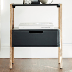 Maddison Lane Callie 1 Drawer Bedside Table | Temple & Webster