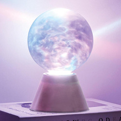 The Home Collective Concord PETG Swirling Mist LED Lamp | Temple & Webster