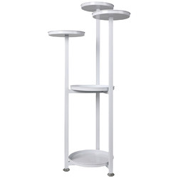 Oakleigh Home Triangular 5 Tier Steel Pot Plant Stand | Temple & Webster