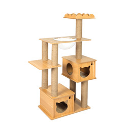 Oakleigh Home 138cm Inky Cat Tree | Temple & Webster