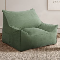 Oakleigh Home Ashby Suede Bean Bag Cover | Temple & Webster