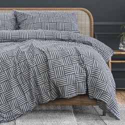 Radisson Home Fletcher Cotton Quilt Cover Set | Temple & Webster