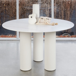 Keys Road Designs Amara Ceramic Dining Table | Temple & Webster
