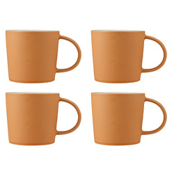 The Mug Club Mono 400ml Stoneware Mugs | Temple & Webster