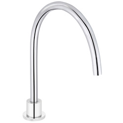 Meir Round High-Rise Swivel Bath Hob Spout | Temple & Webster