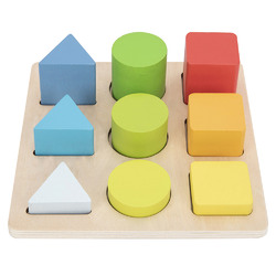 Tooky Toy Colour & Shape Sorter Blocks | Temple & Webster