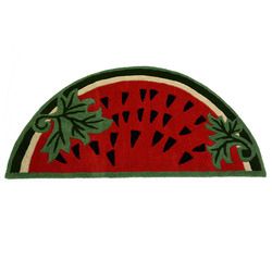 Boulevarde Rugs Watermelon Hand Made Kids' Wool-Blend Rug | Temple ...