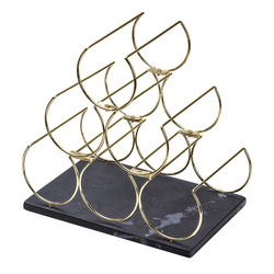 Emerson Marble Wine Rack | Temple & Webster