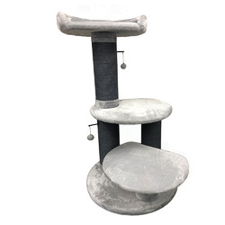 Grey Atlas Cat Scratching Post | Temple & Webster