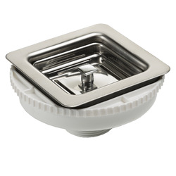 Oliveri Stainless Steel Square Sink Basket Waste | Temple & Webster