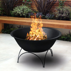MilkcanProducts Arizona Cast Iron Fire Pit | Temple & Webster