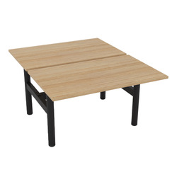 Helix 120cm Double-Sided Office Desk | Temple & Webster