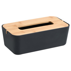 Lifestyle Traders Bamboo Tissue Box | Temple & Webster