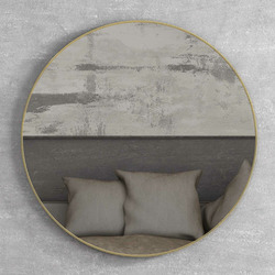 OttiAustralia London Round Framed Mirror | Temple & Webster