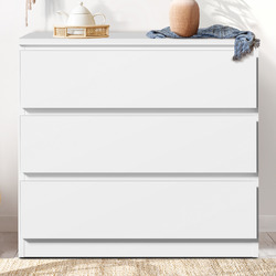 LivingFusion Jobelle 3 Drawer Chest | Temple & Webster