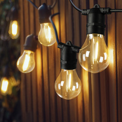 LivingFusion 50m Maeve LED Outdoor Festoon Lights | Temple & Webster