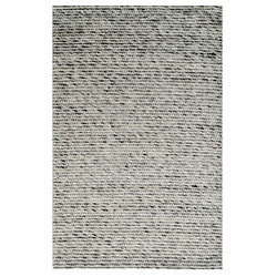 Boulevarde Rugs Ash Grey Beads Hand-Woven Wool Rug | Temple & Webster