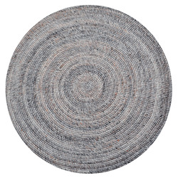 Boulevarde Rugs Pebble Shiloh Braided Indoor/Outdoor Round Rug | Temple ...