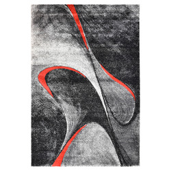 RugDestination Red Steffen Power-Loomed Rug | Temple & Webster