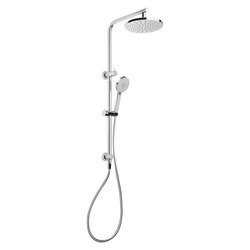 Vivid Slimline Twin Shower | Temple & Webster