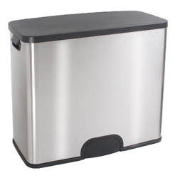 SmartBins Stainless Steel Automatic Dual Bin | Temple & Webster