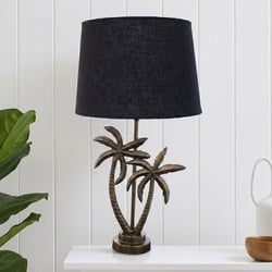 Palmas Metal Double Palm Table Lamp | Temple & Webster