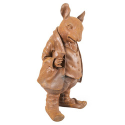 AlfrescoStyle 27cm Rat Cast Iron Statue | Temple & Webster