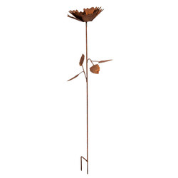Rust Flower Garden Stake | Temple & Webster