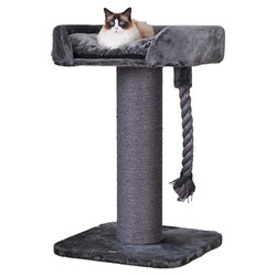 Kazoo 100cm Cat Scratching Post with Bed | Temple & Webster